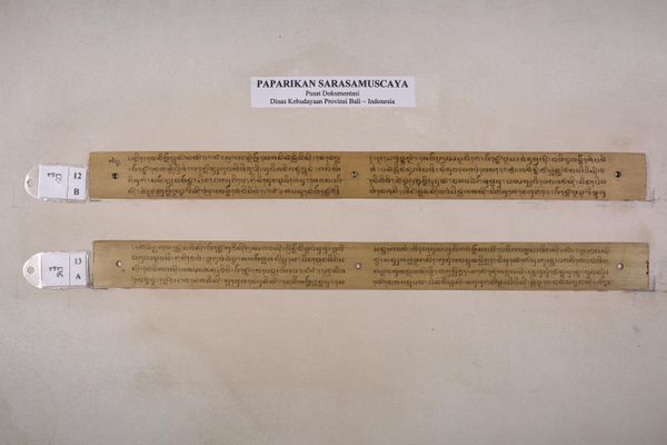 Paparikan Sarasamuscaya - Palm Leaf Wiki