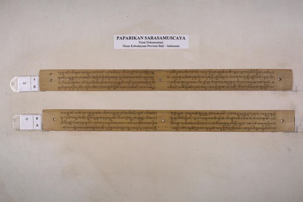 Paparikan Sarasamuscaya - Palm Leaf Wiki