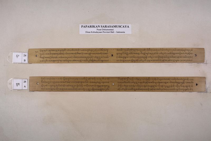 Paparikan Sarasamuscaya - Palm Leaf Wiki