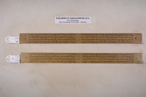 Paparikan Sarasamuscaya - Palm Leaf Wiki