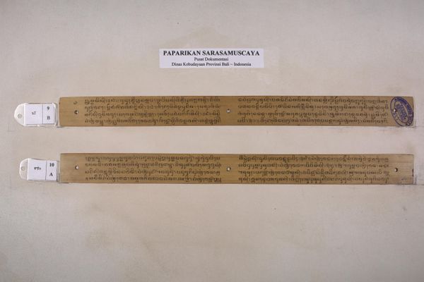 Paparikan Sarasamuscaya - Palm Leaf Wiki